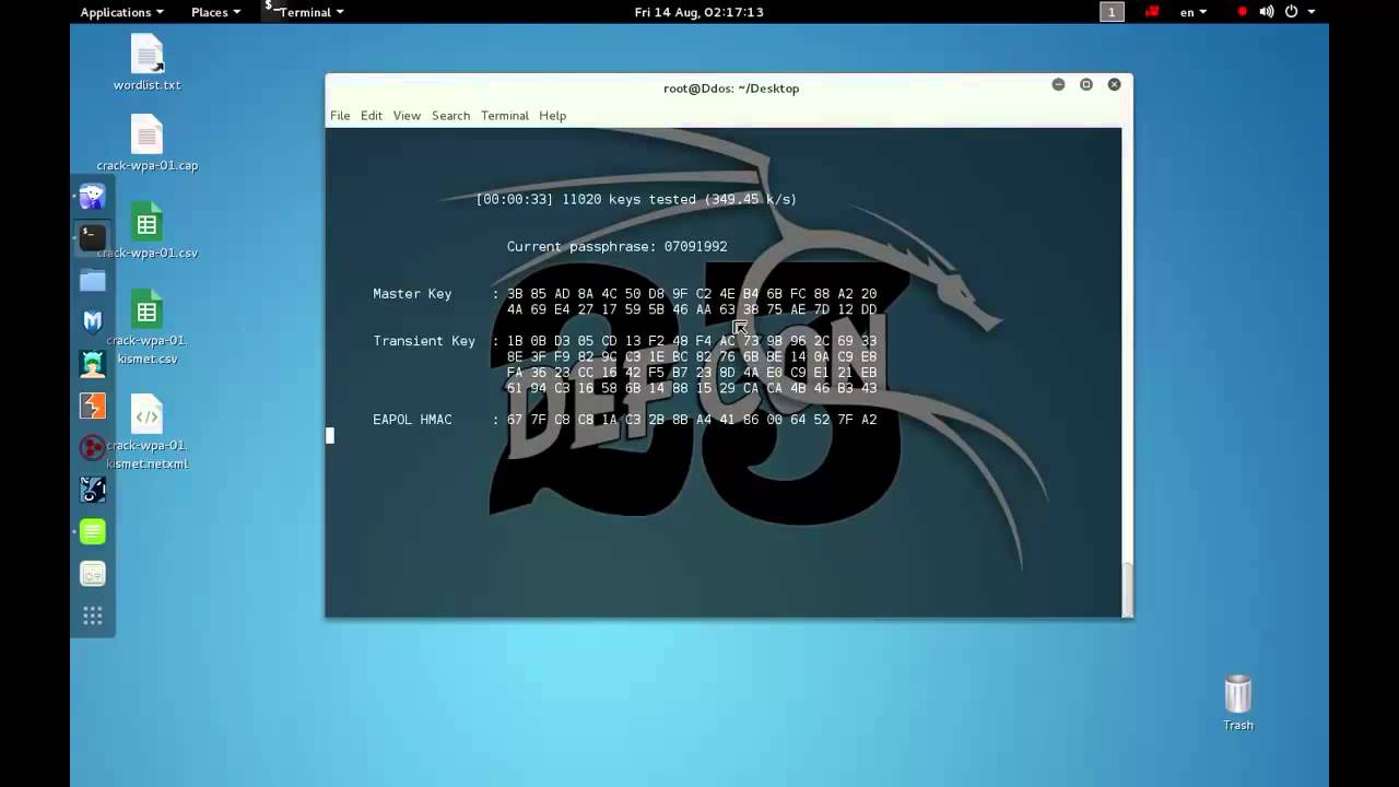 hack WPA WPA2 wifi password using kali linux 2 0 - YouTube