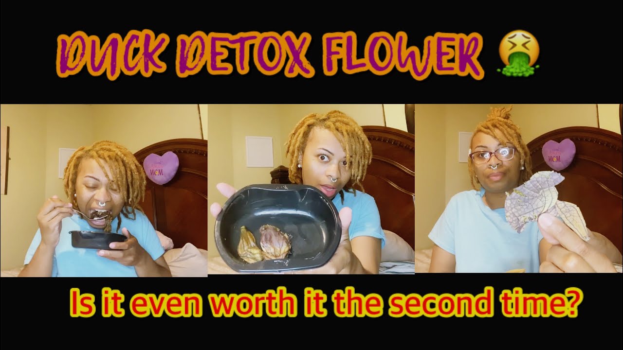 I TRIED THE DUCK DETOX FLOWER FOR THE SECOND TIME‼️ - YouTube