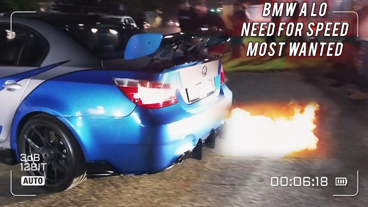 BMW A Lo Need For Speed Most Wanted en Meet Team Chama x Mech Tech Vega ...