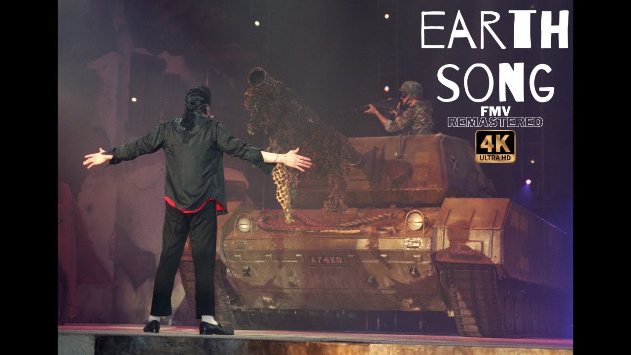 Michael Jackson - Earth Song - LIVE 4K UltraHD - Remastered & Edited ...