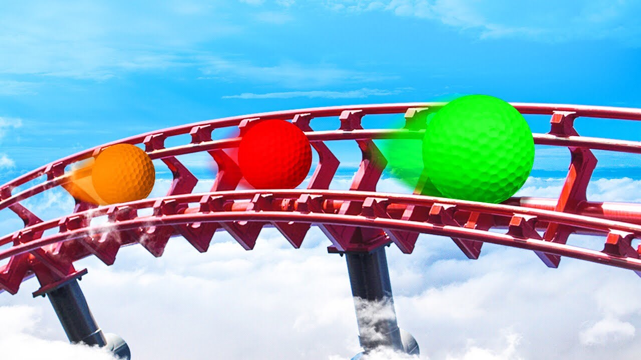 CRAZY ROLLERCOASTER GOLFCOURSE! (Golf It) - YouTube
