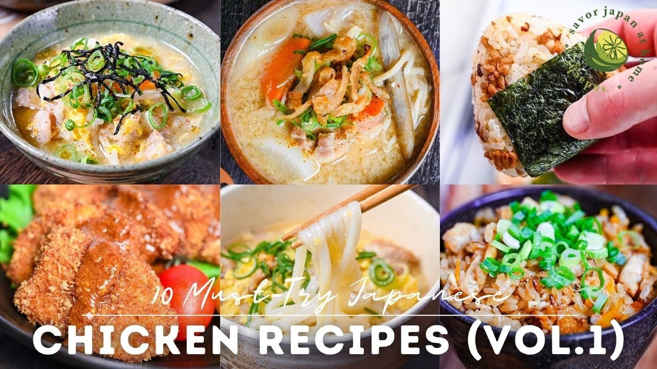 10 Best Japanese Chicken Recipes You Need to Try (1-10) - YouTube