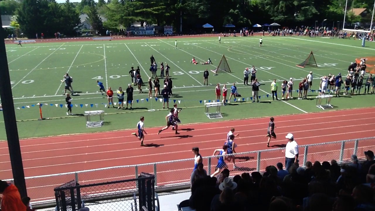 2017, Oregon Middle school Meet Of Champions 100m dash Heat 4 - YouTube