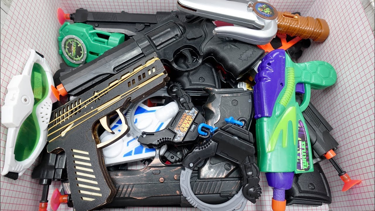 Toy Box Ninja Turtles - Disc and Arrow Throwing Pistols and Star Wars ...