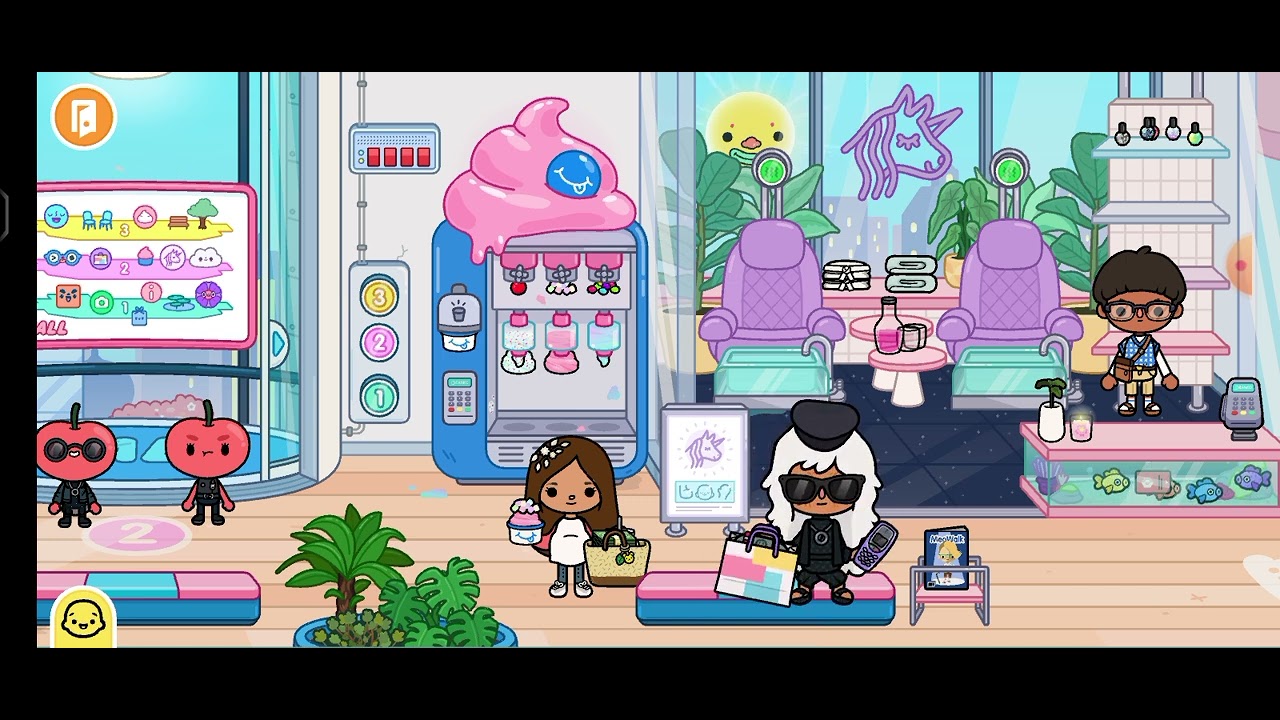 TOCA LIFE WORLD - idem sa baba rosom u tržni centar - YouTube