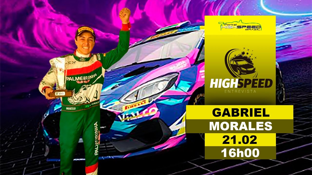 🎤 AO VIVO | GABRIEL MORALES | NAVEGADOR DE RALLY | HIGH SPEED ...
