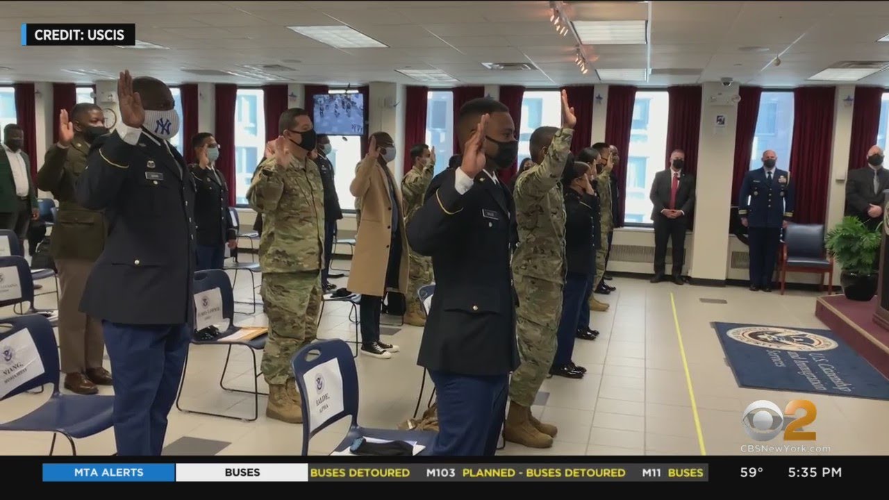 2 New York Army National Guardsmen Among Dozens To Become Naturalized ...