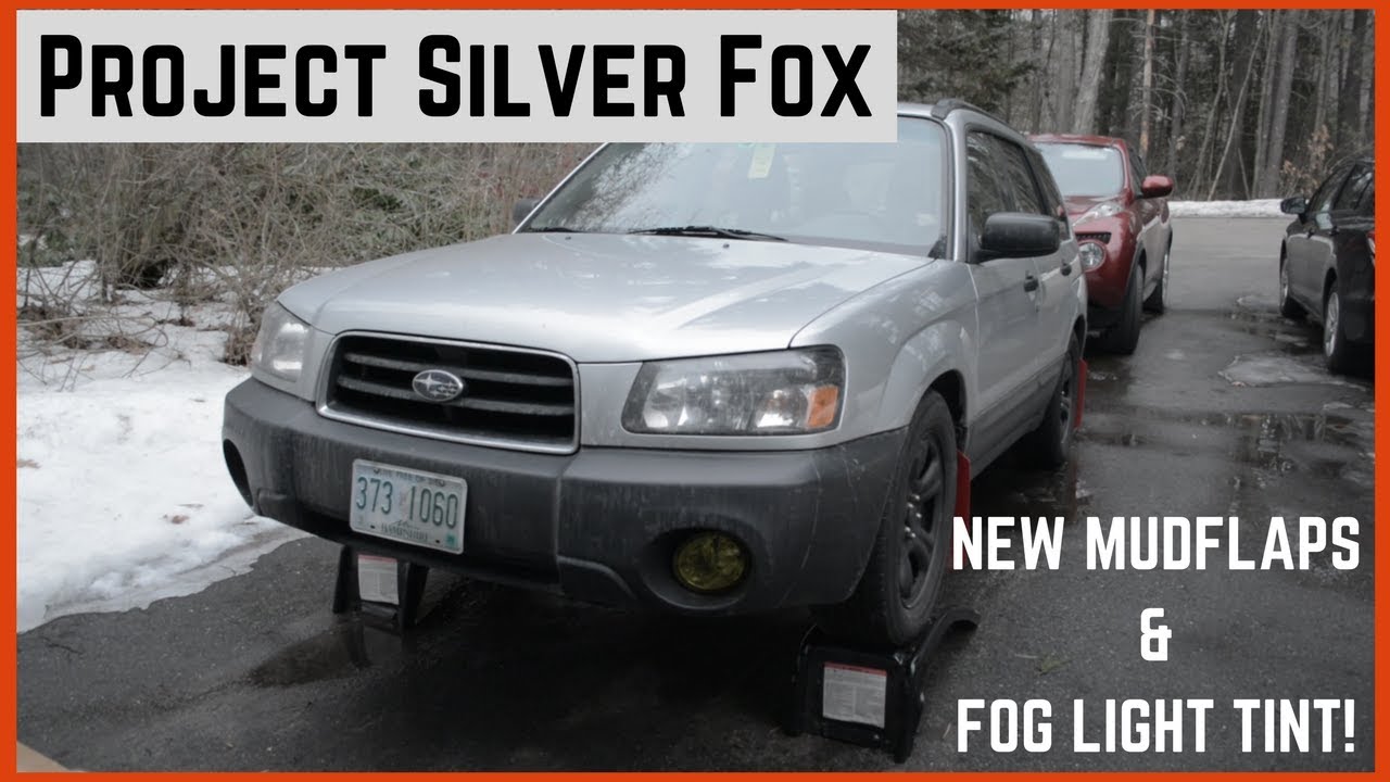 Project Silver Fox - New Mudflaps and Tinted Fog Lights! #RallyMode ...