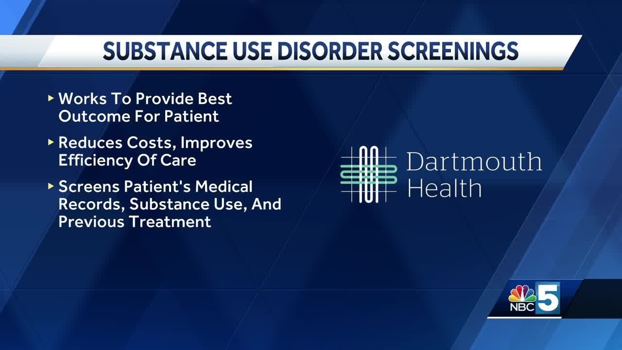 Dartmouth develops substance use screening algorithm - YouTube