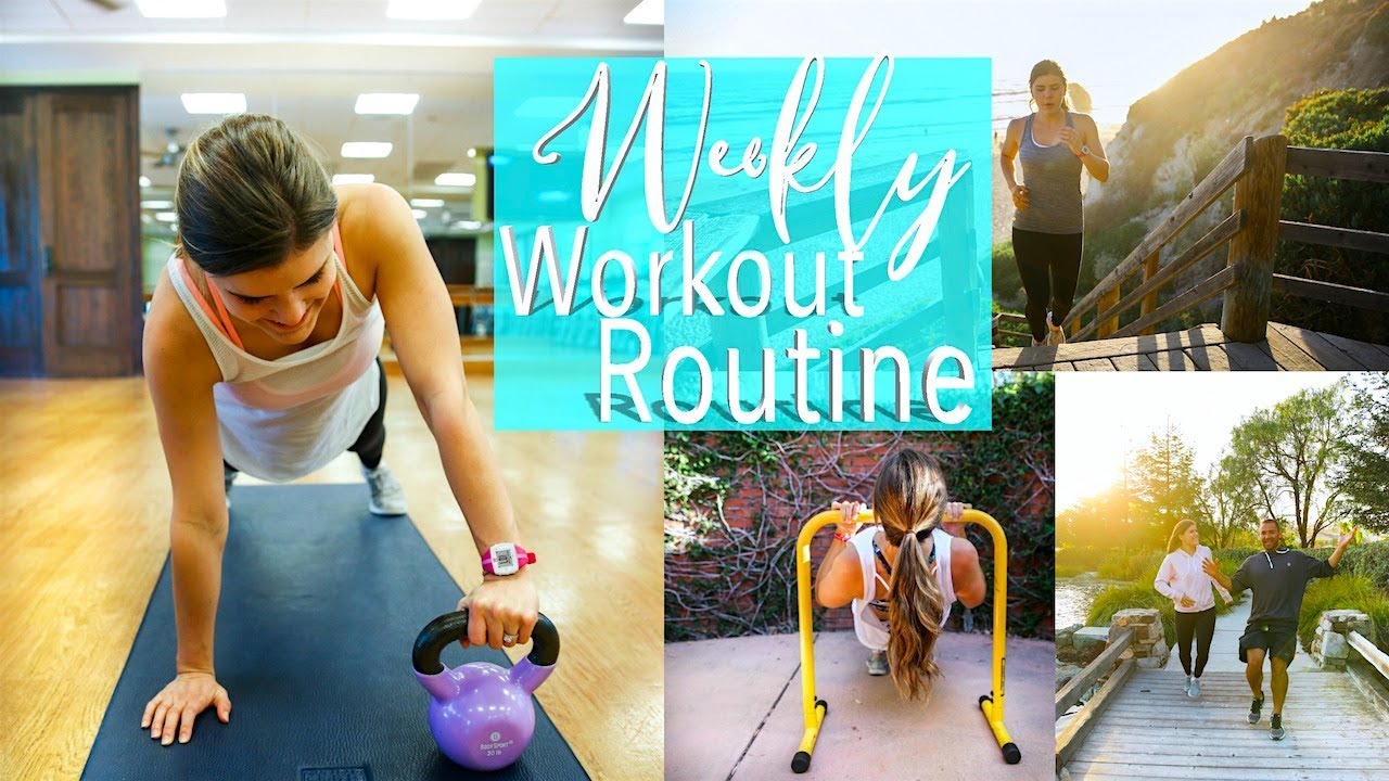 My Weekly Workout Routine | How I Stay Fit! - YouTube