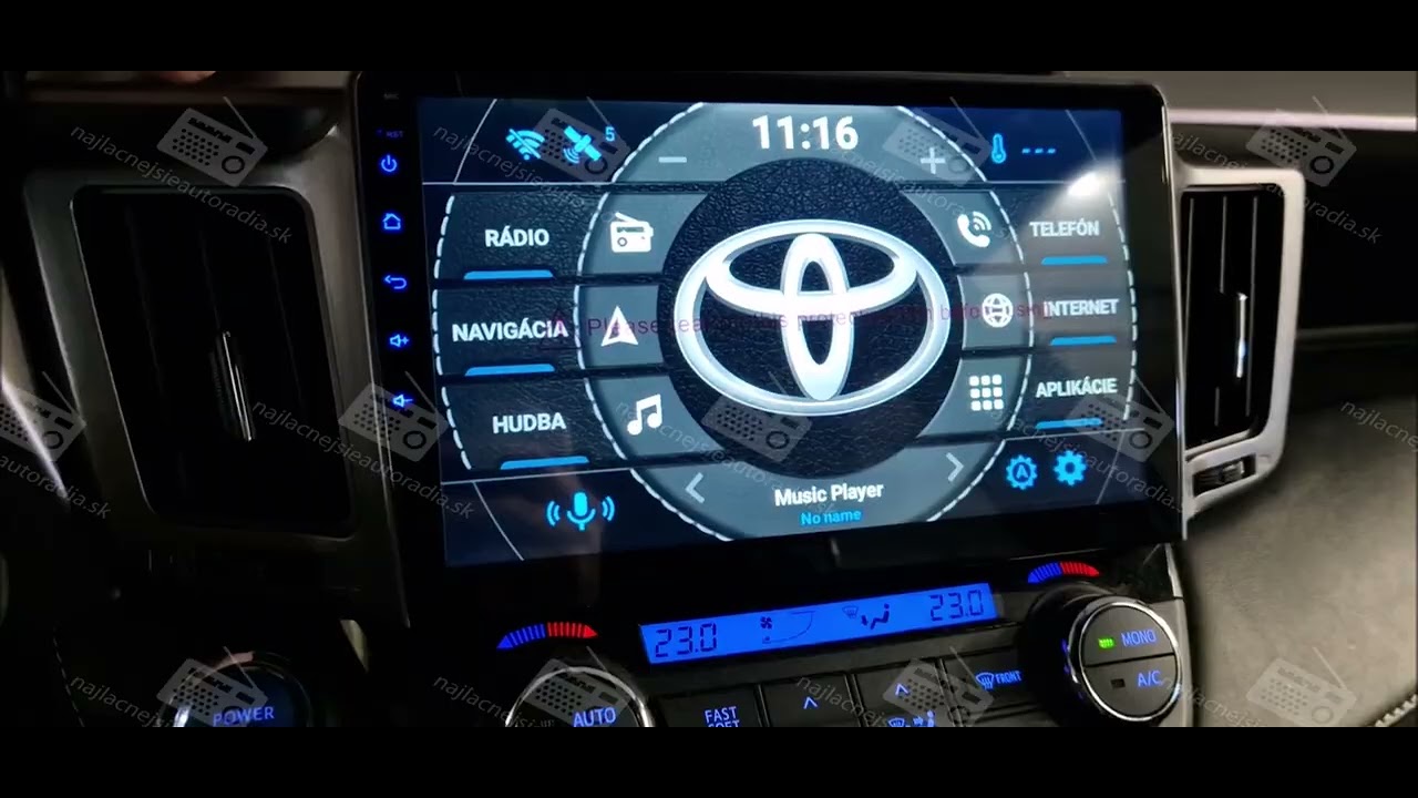ANDROID Toyota RAV 4 2017 HYBRID GPS WIFI TomiMax 118 android player ...