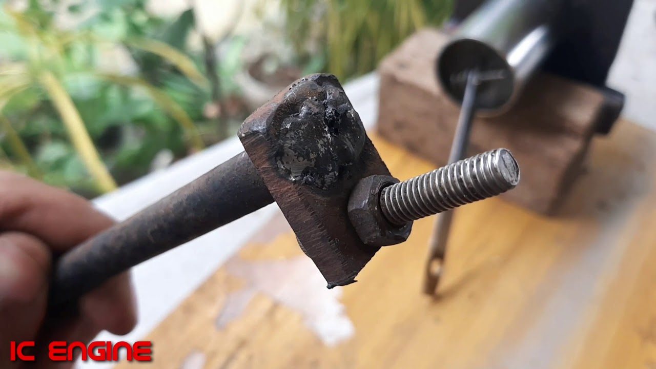 Homemade internal combustion engine IC ENGINE - YouTube