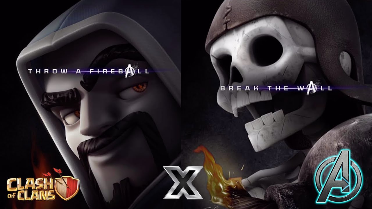 Avengers x Clash: Endgame (Collaboration) | Clash of Clans Endgame Hint ...