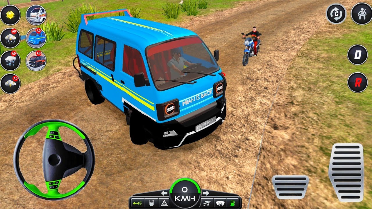 Real Van Driving Simulator Games 3D - Mini Coach Bus Offroad Driving ...