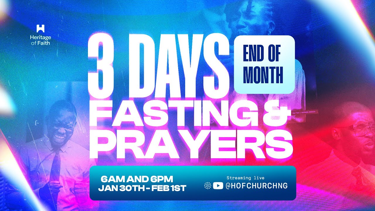 HOFCHURCHNG |DAY ONE EVENING | END OF MONTH PRAYER AND FASTING | REV ...