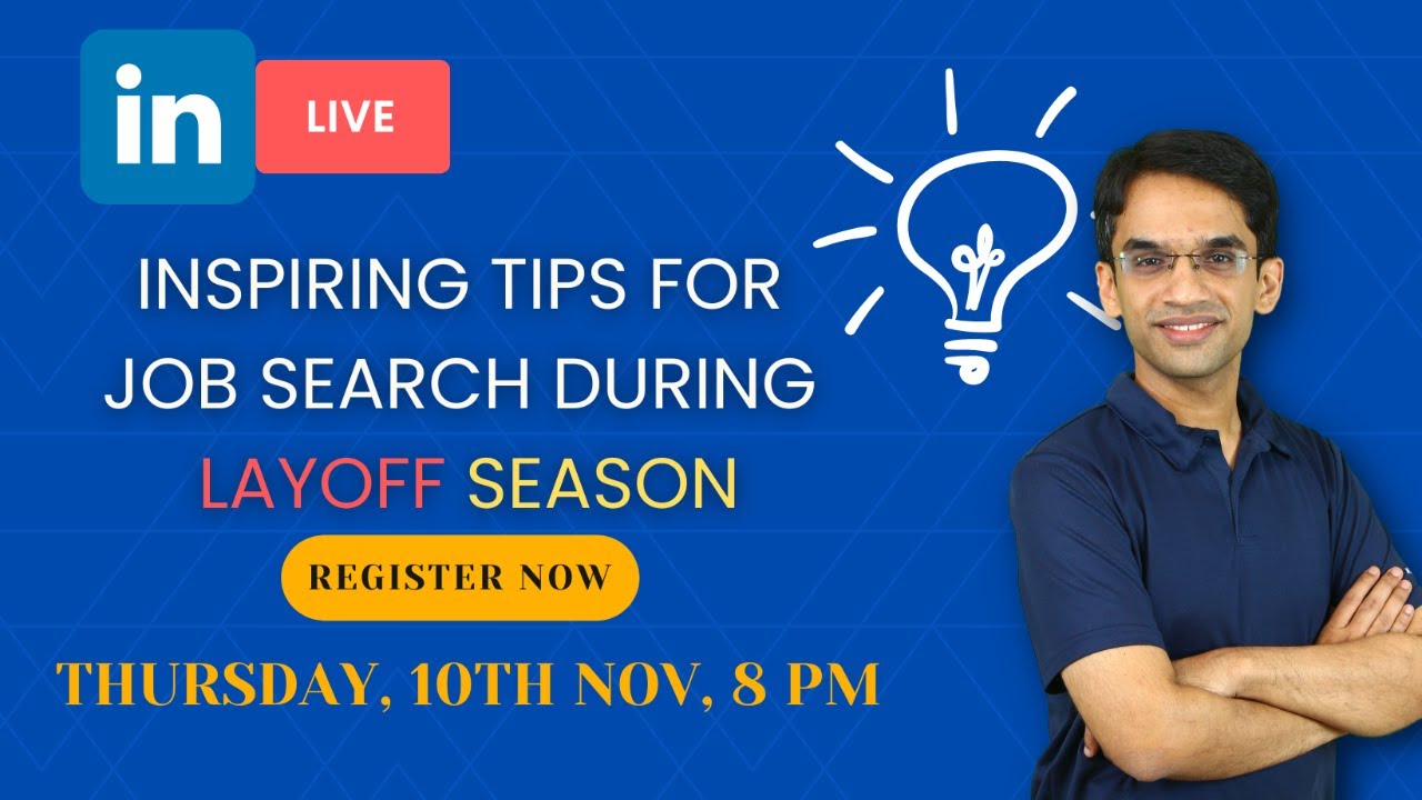 Inspiring Tips for Job Search During Layoff Season - YouTube