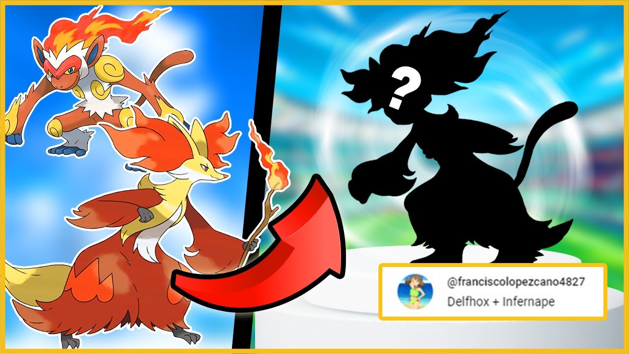 Fan Requests #249 | Delphox + Infernape | pokemon infinite fusion ...