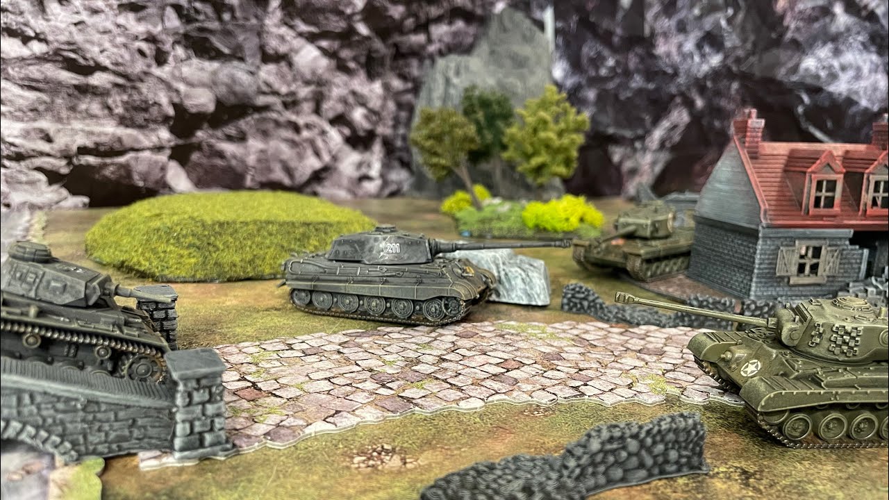 World Of Tanks Miniature Game - Battle Report (150 points) S1E2 - YouTube