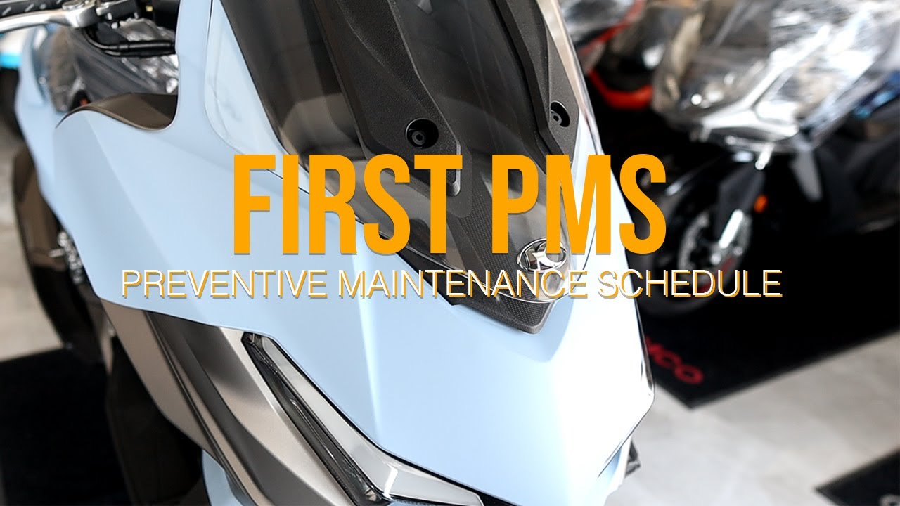 Kymco Xciting VS400 1st PMS - YouTube