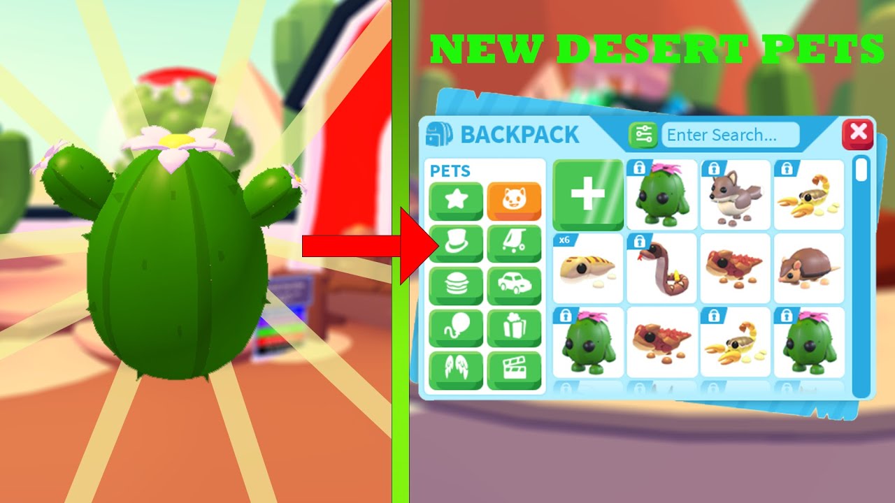 TRYING TO GET ALL NEW 12 DESERT PETS IN ADOPT ME! (Roblox Adopt Me ...