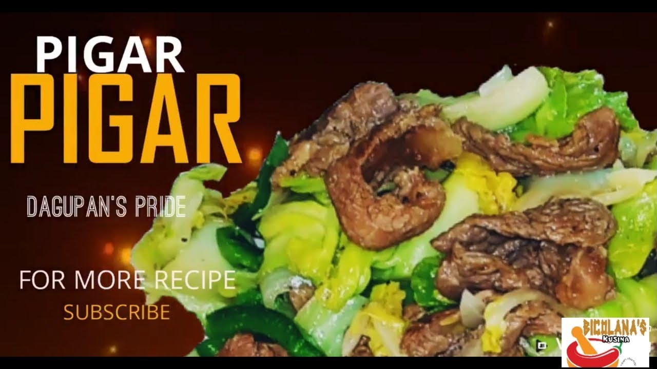 FILIPNO RECIPE PIGAR PIGAR - HOW TO COOK PIGAR PIGAR I DAGUPAN - YouTube
