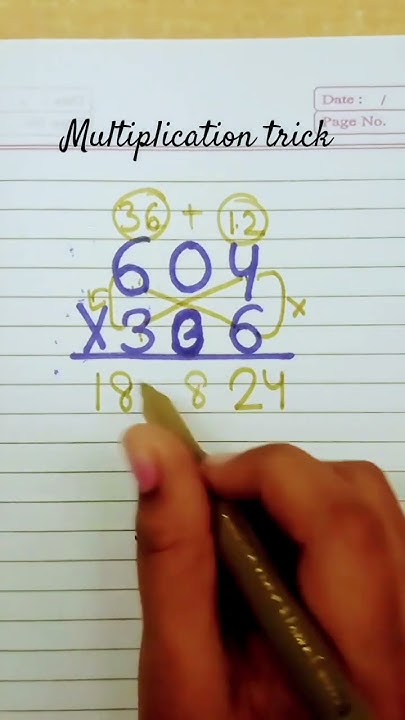 Multiplication trick || ManviRai || #maths #studywithme #mathstricks #stud - YouTube