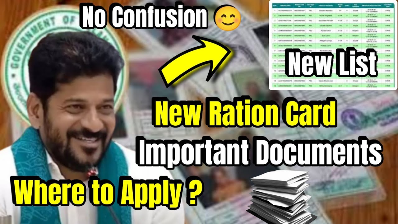 New Ration Card | Where to Apply | Important Documents | No More ...