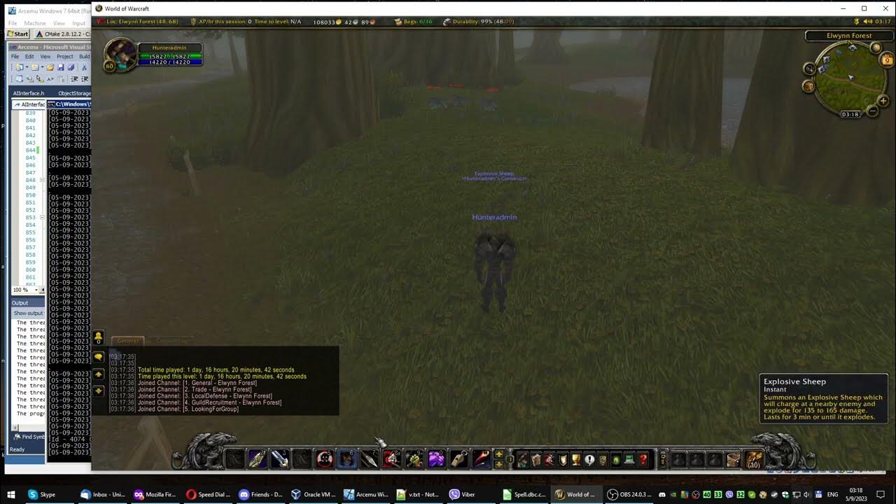 Explosive Sheep implemented with ai_agents and Arcemu Python Engine ...