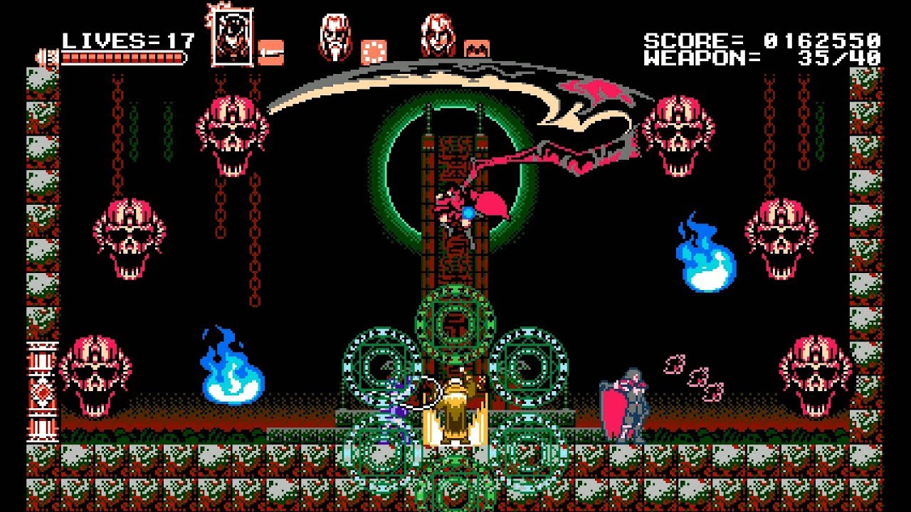 Bloodstained: Curse of the Moon Bosses (No Damage, Ultimate Mode ...