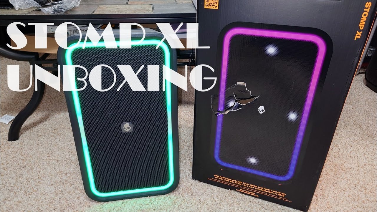 New Release! Skullcandy Stomp XL Party Speaker Unboxing 📦 Sound & Light ...