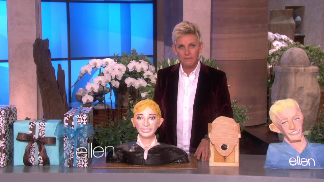 Ellen's Birthday Busts - YouTube
