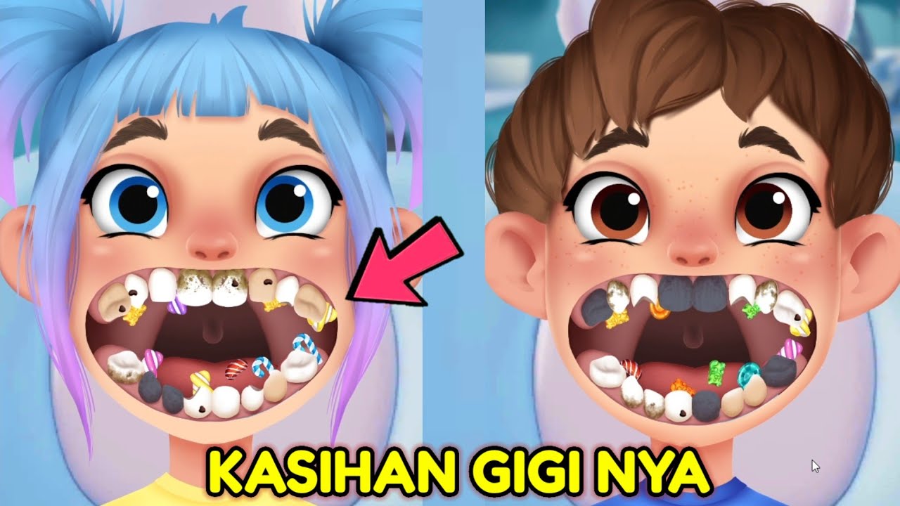 Game Dokter Gigi Anak, Lihat Gigi nya Jadi Begini 😭 - YouTube