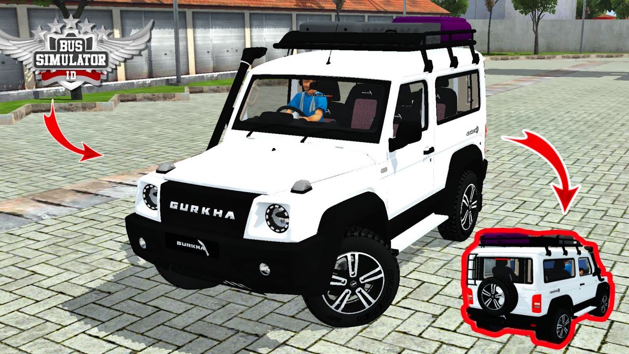 🔥NEW FORCE GURKHA MOD FOR bus simulator indonesia [BUSSID V4.3.3]# ...