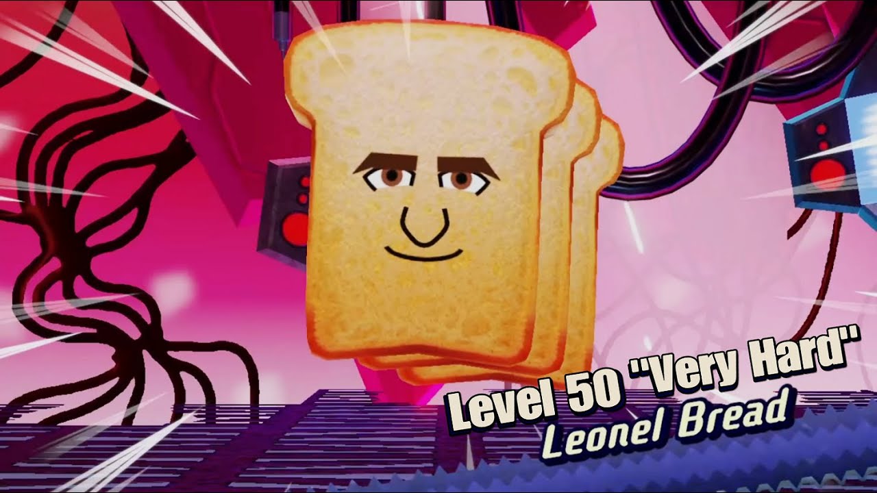 Miitopia - Leonel Bread "Very Hard Boss Level 50" & Quest Mode Mona ...