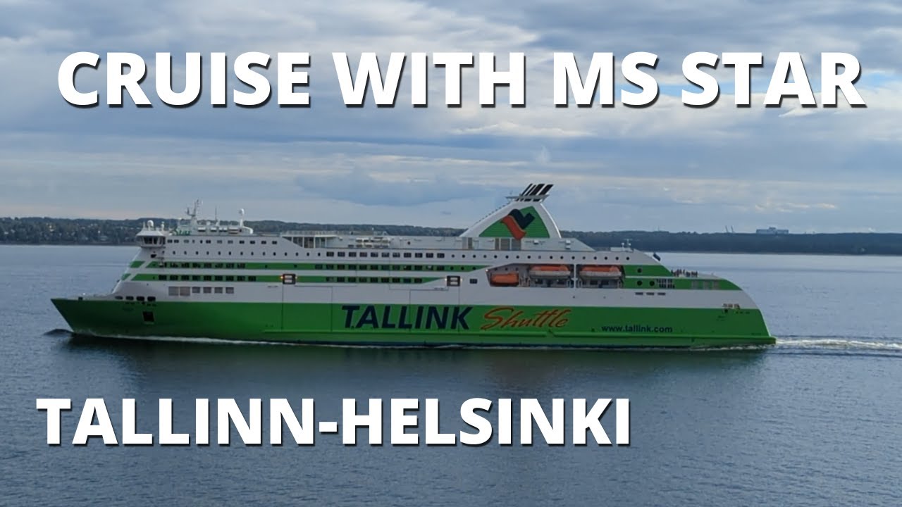 Cruise with MS Star - Fast ro-pax ferry operated by Tallink between ...