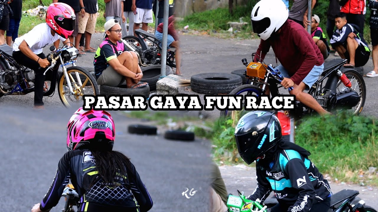 PG FUN RACE MATIC 155 | PASAR GAYA STREET RACING - YouTube