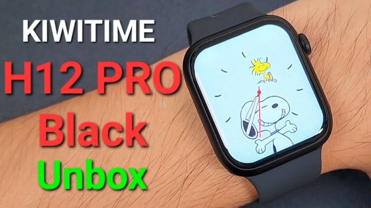 KIWITIME H12 PRO Smart Watch Black Unbox-Hello Watch 3 Sister Model-4GB ...