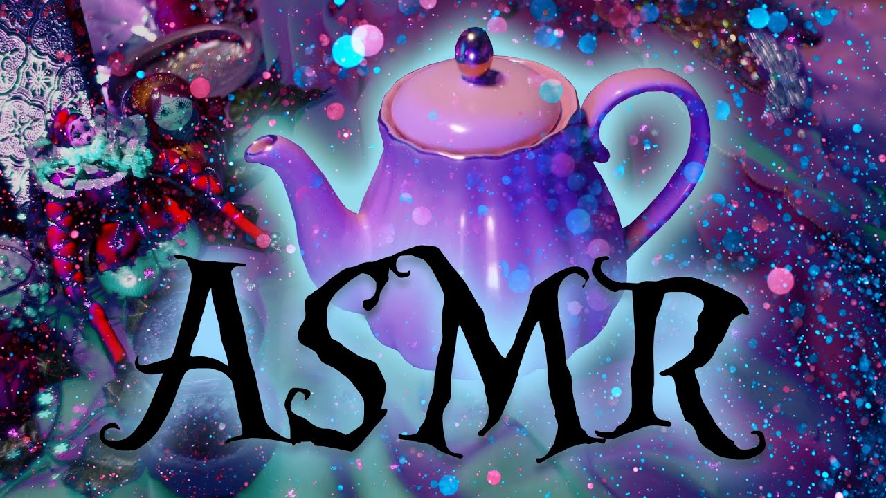ASMR glitter EXPLOSION 🐚💖🐚 (Teapot tapping, Crinkly Notebook)🐚💖🐚 - YouTube