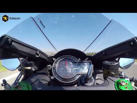 Kawasaki H2 Motosiklet ile 374 km/s | Kolaçan