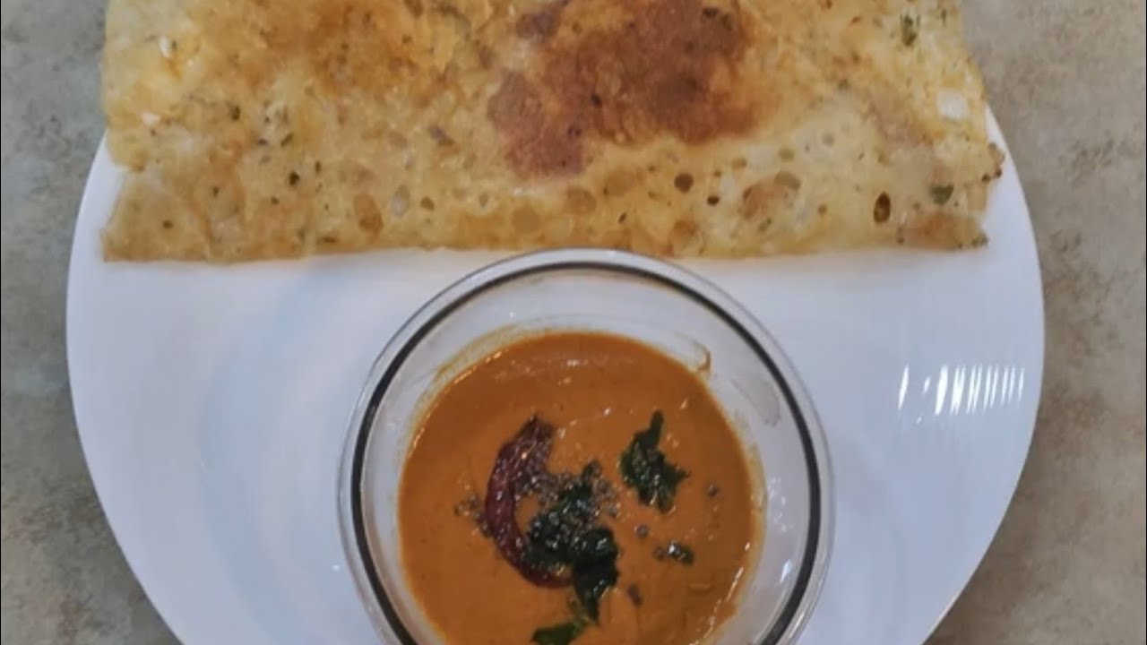 Super Crispy Instant Rice Flour Suji Dosa !! Suji dosa with Instant ...