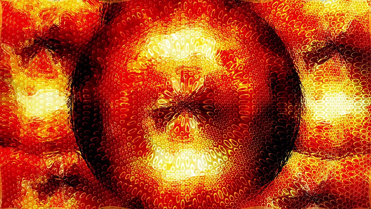 Animated Golden circle background - YouTube