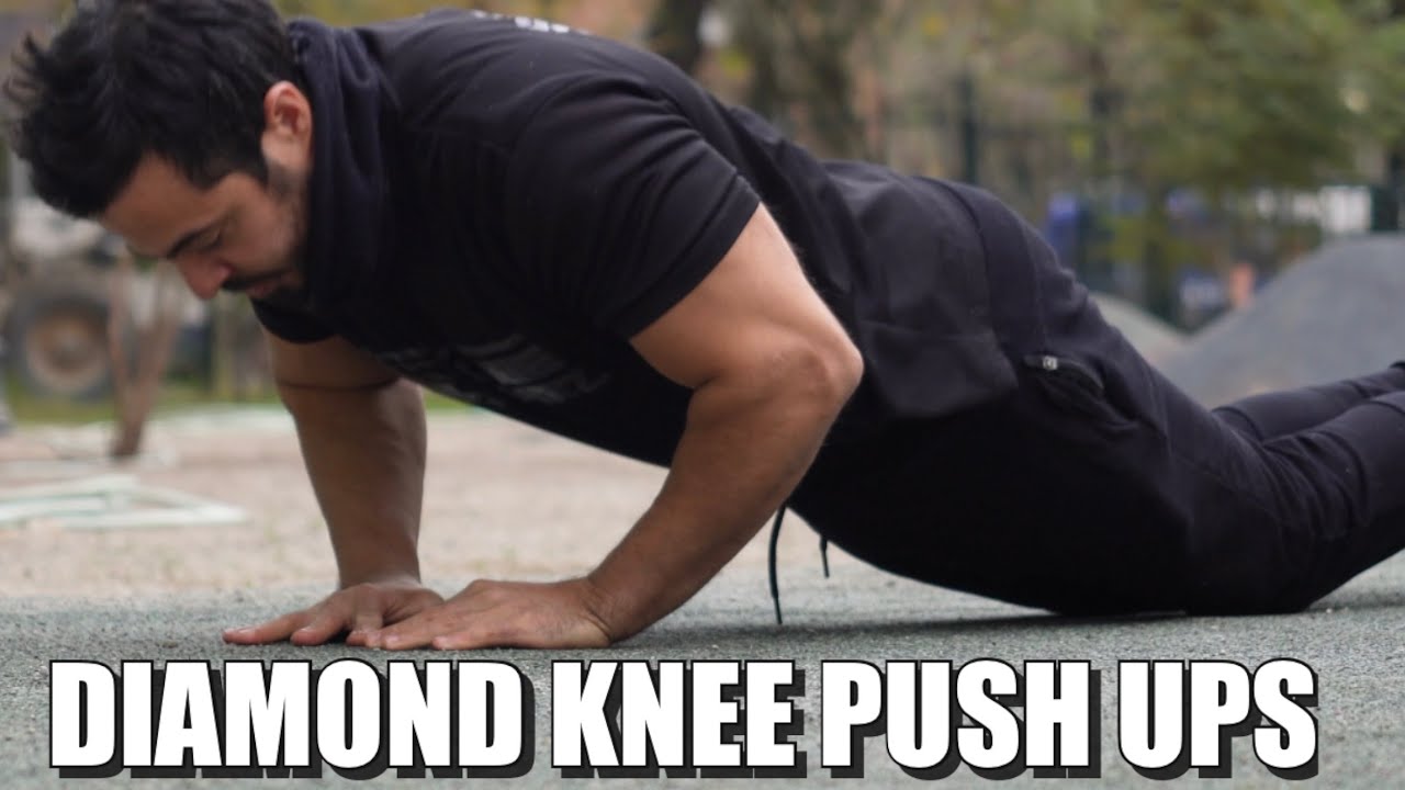DIAMOND KNEE PUSH UPS | Flexiones Diamante de Rodillas - HAZLO ASÍ ...