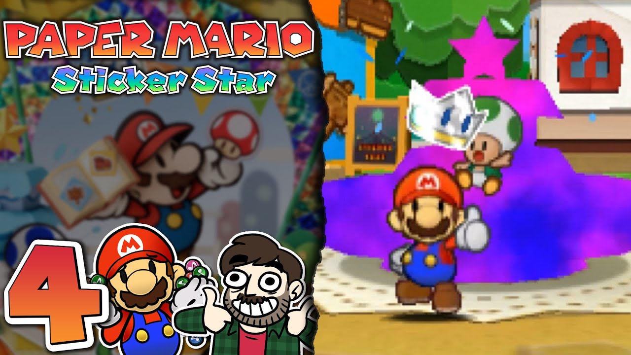 Paper Mario: Sticker Star [4] "I'm All Sticky" - YouTube