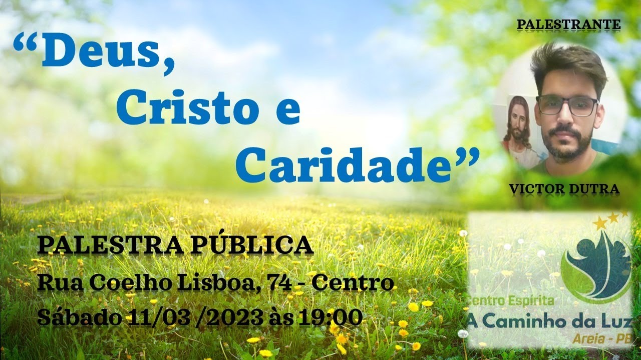 Deus, Cristo e Caridade - Por Victor Dutra - YouTube