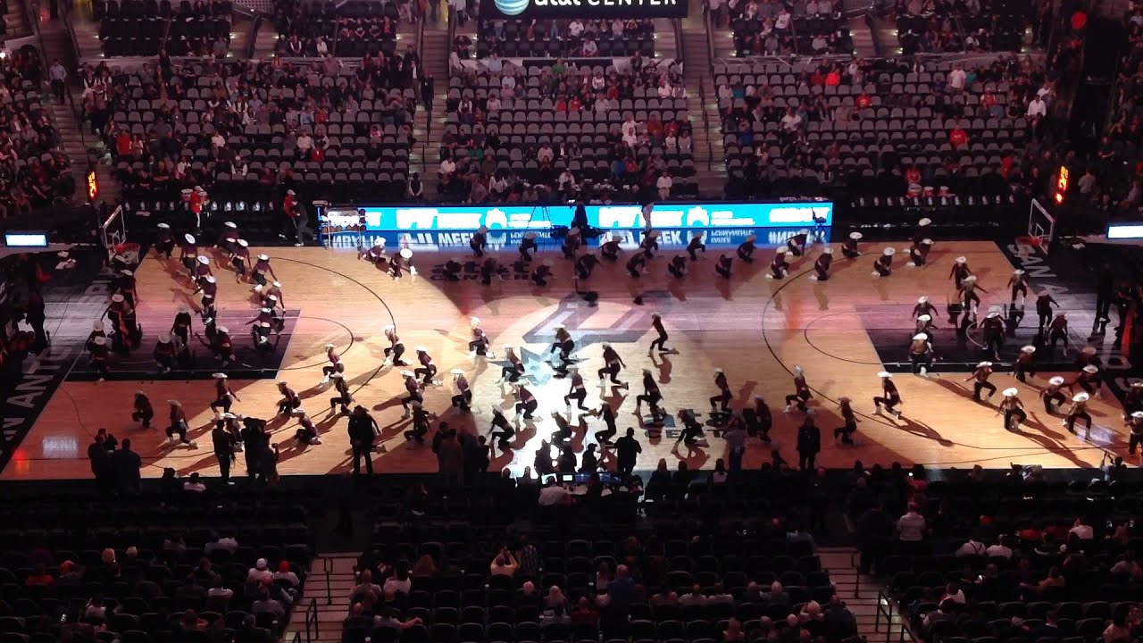 Texas State Strutters Spurs Performance 1/27/16 - YouTube