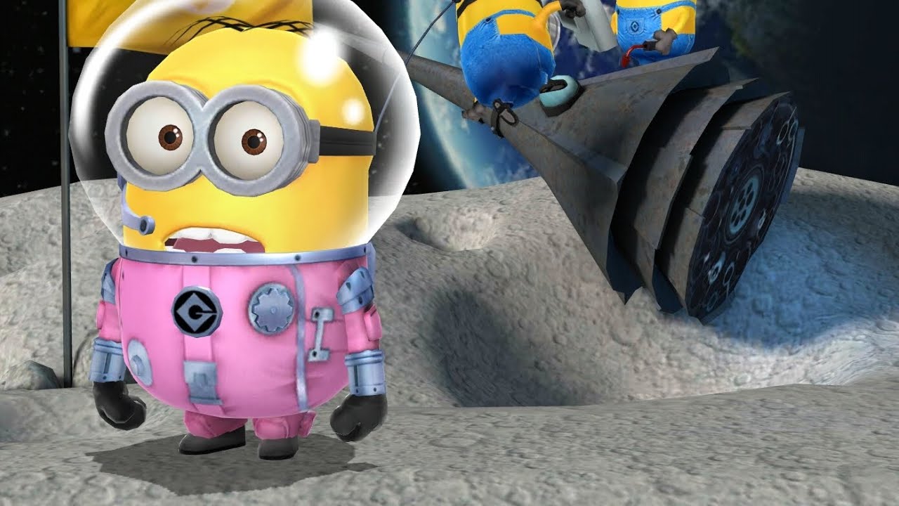 Minion Rush Moon Theme Screaming Version - YouTube