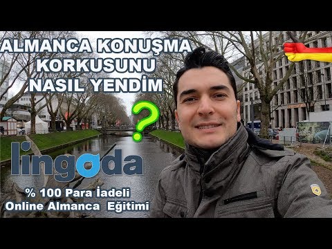 ALMANCA KONUŞMA KORKUSUNU NASIL YENDİM ? Lingoda Online Almanca Eğitimi