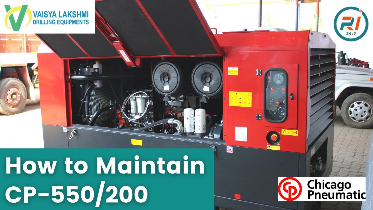 Compressor CP-550/200 Technical Specifications | Maintenance | Review | Vaisya Lakshmi Drilling ...