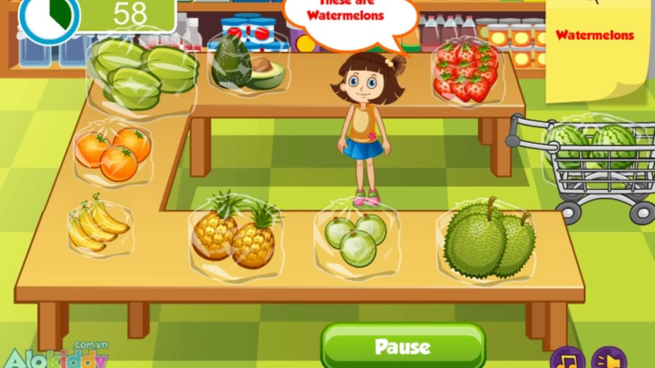Hello Felix | Game Unit 12 Fruits - Learning english for kids - YouTube