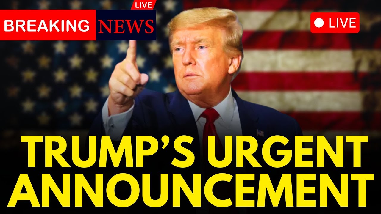 US Breaking News LIVE: Donald Trump Drops Big Bombshell | Trump's Fiery ...